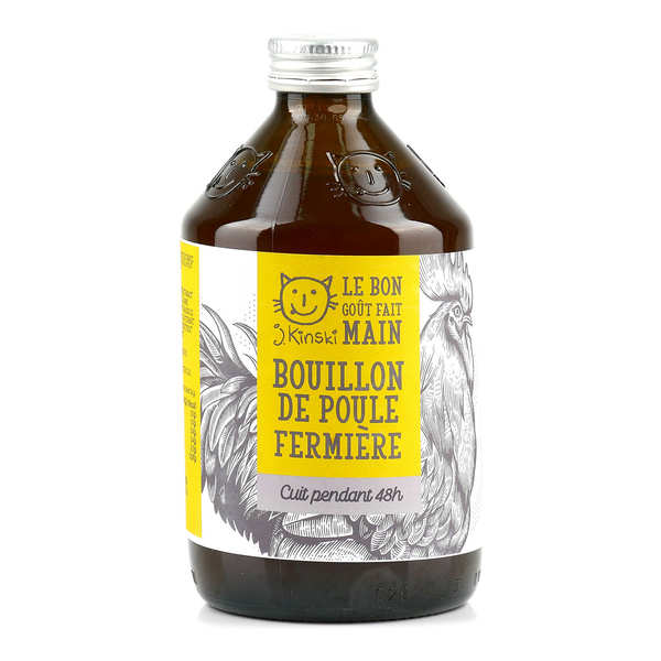 Organic free range chicken bone broth - J.Kinski