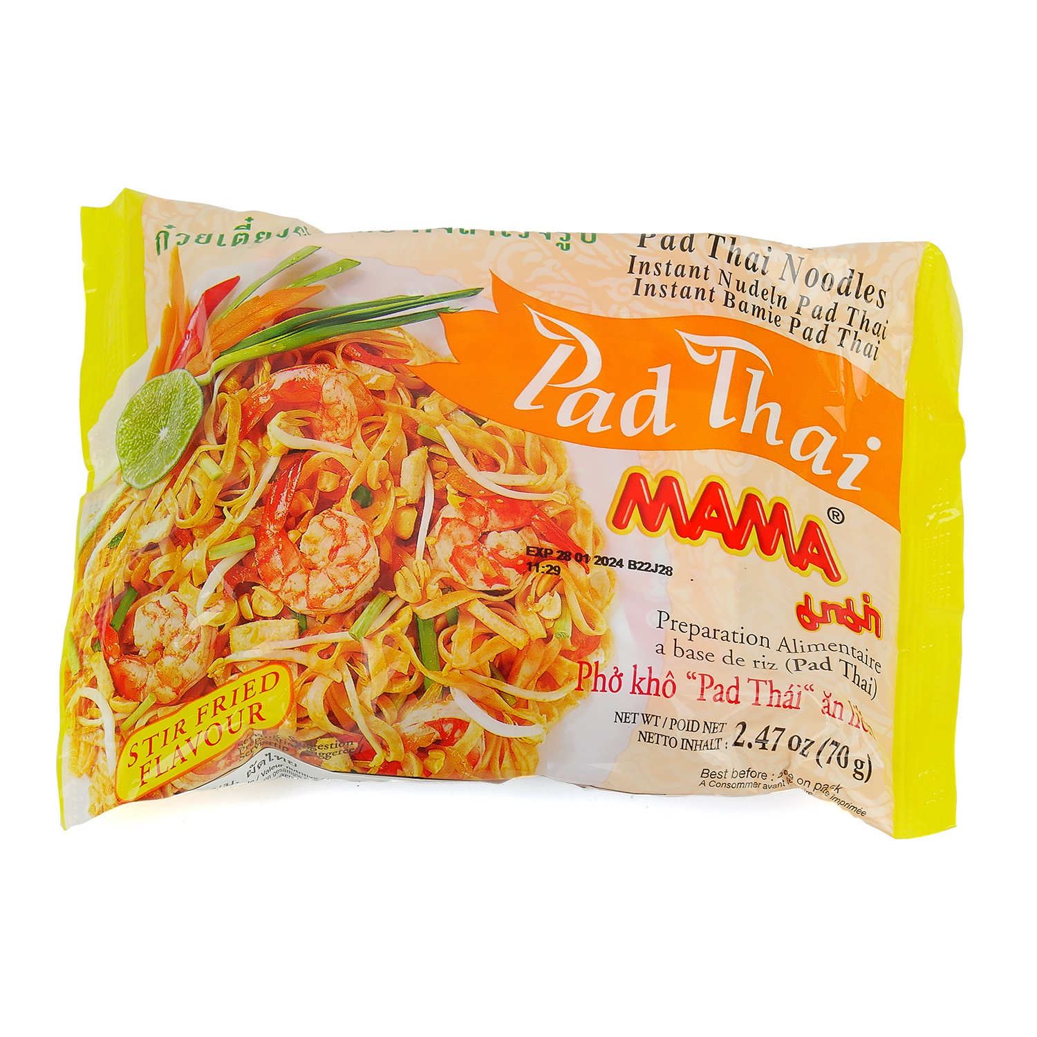 Instant Rice Noodle Pad Thaï - Mama