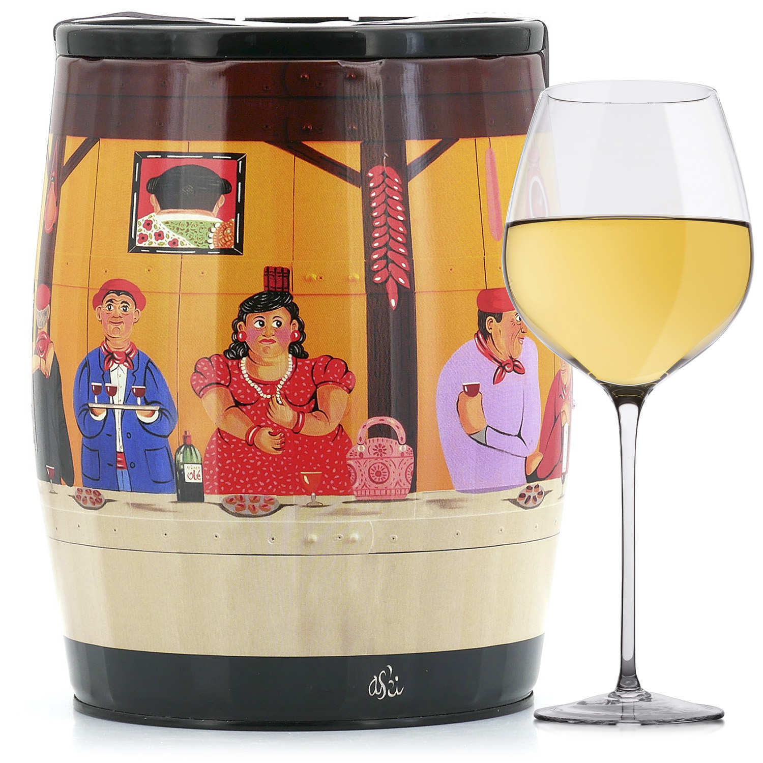Bib'Art Aski white wine Le Benjamin de Puech Haut - Château Puech-Haut