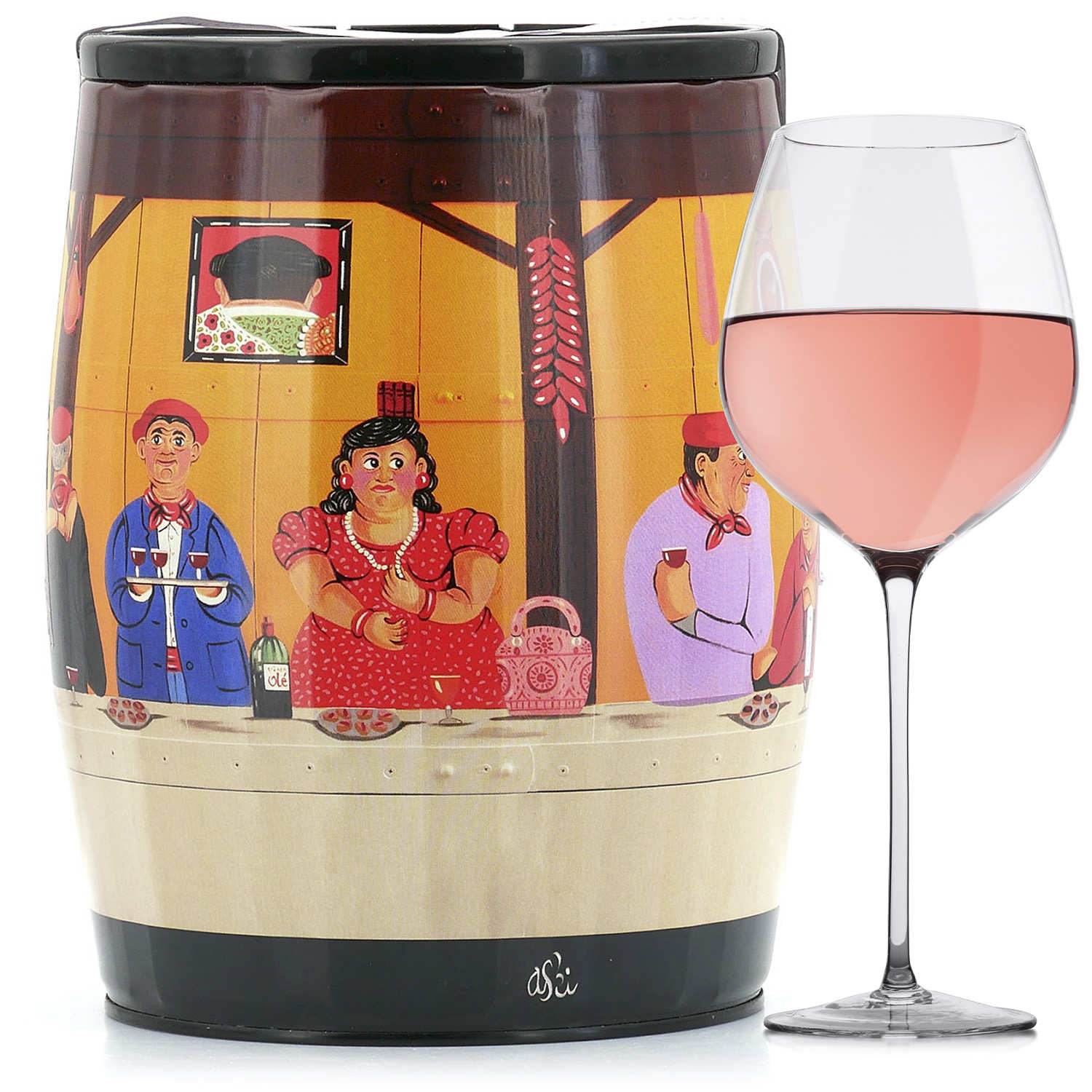Bib'Art Aski rosé wine Le Benjamin de Puech Haut - Château Puech-Haut