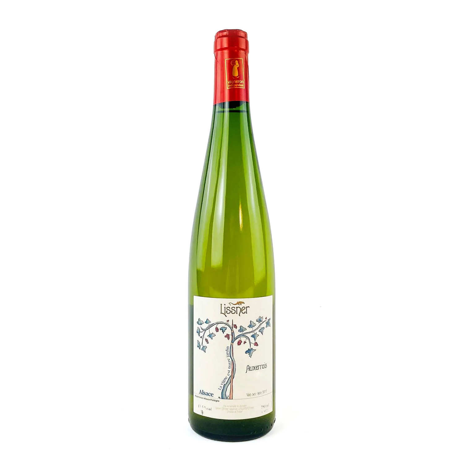 Auxerrois Classique Vin d'Alsace - bio et sans sulfites ajoutés - Lissner