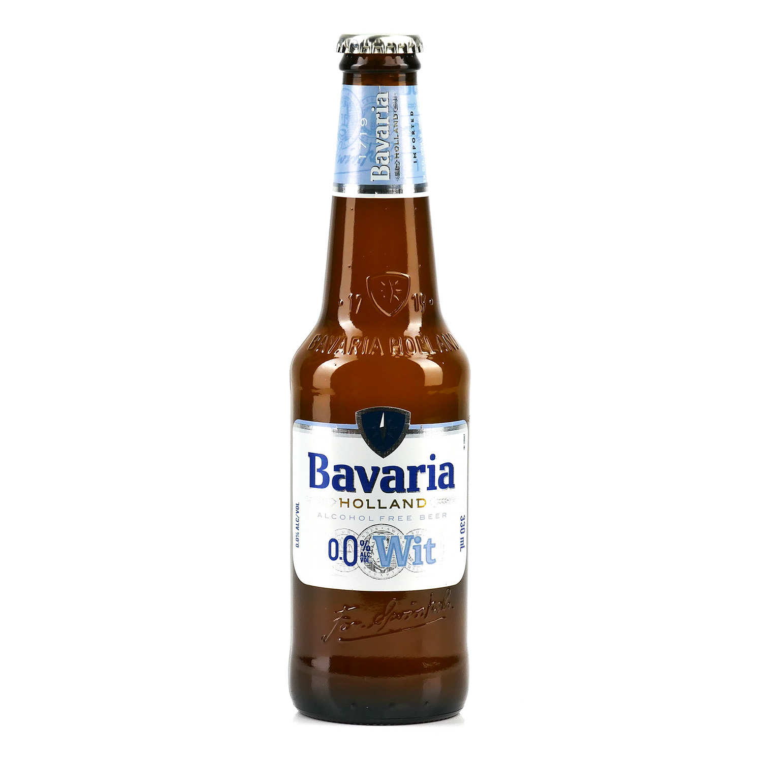 Bavaria Wit 0% - Bière blanche hollandaise sans alcool - Swinkels ...