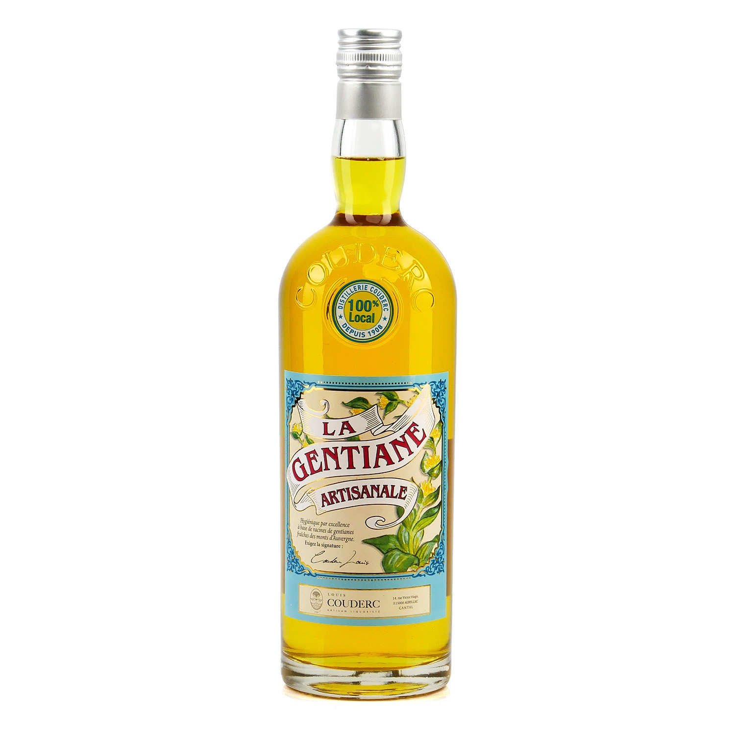La Gentiane Artisanale Couderc 16% - Distillerie Louis Couderc
