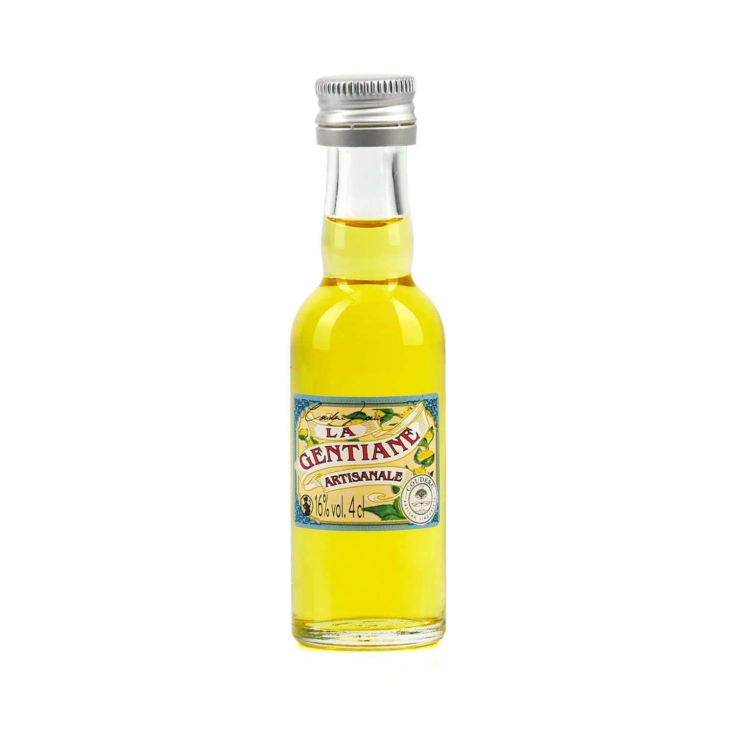 Mignonnette La Gentiane Artisanale 16% - Distillerie Louis Couderc