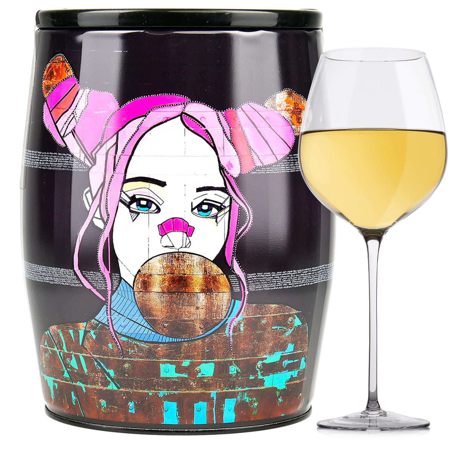 Bib'Art Alexandra Frances white wine Le Benjamin de Puech Haut ...