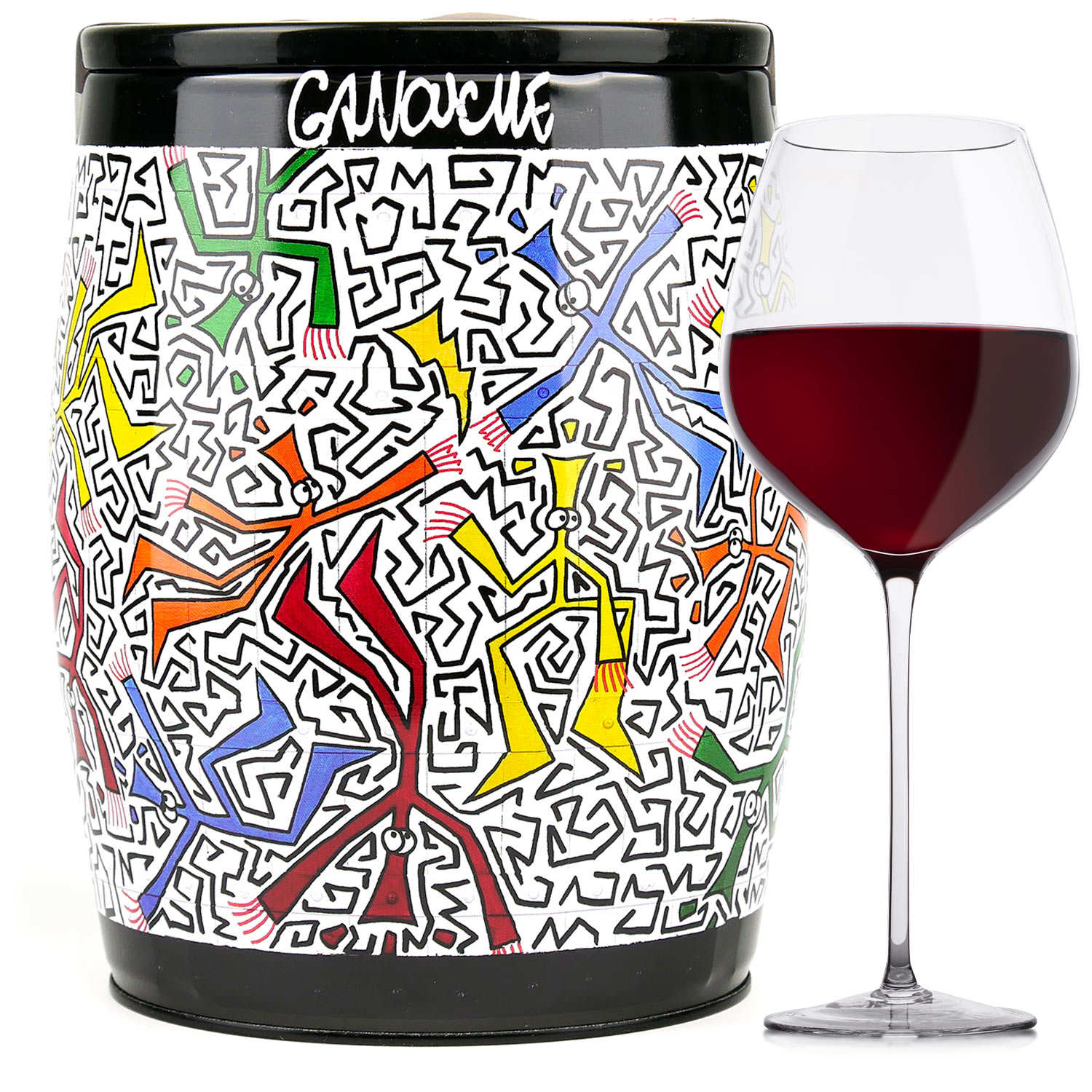 Bib'Art Ganouche red wine Le Benjamin de Puech Haut - Château Puech-Haut