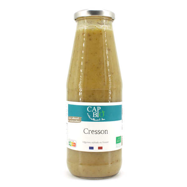 Organic watercress soup - CAP BIO