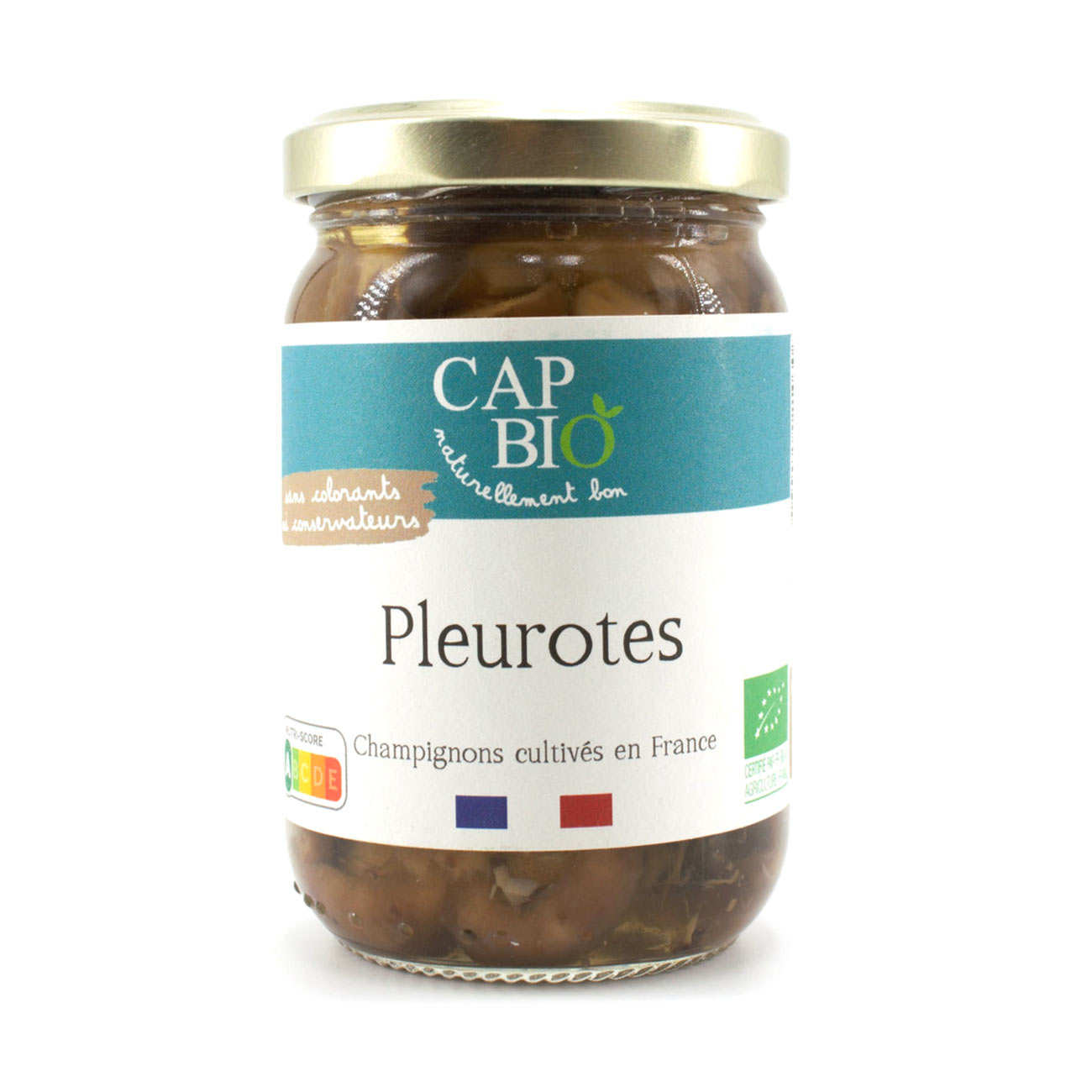 Pleurotes bio en conserve - CAP BIO