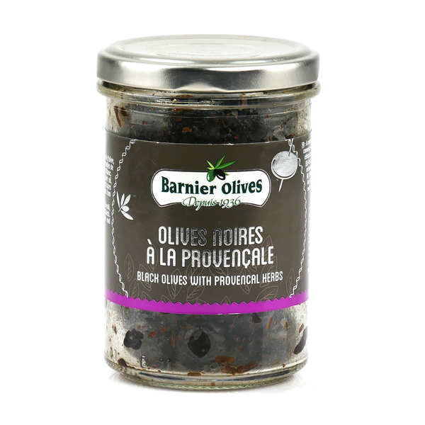 Olives Noires à la Provençale - Barnier Olives