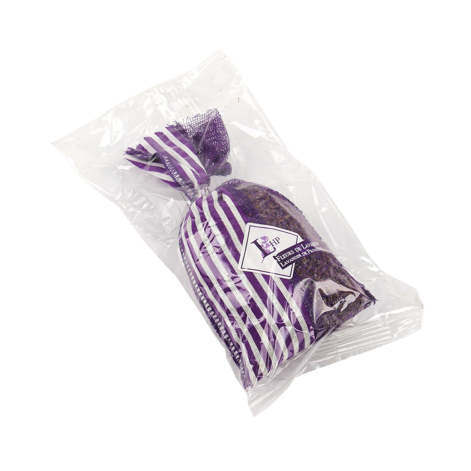 Pochon lavande - bicolore violet - Lavanderaie de Haute-Provence