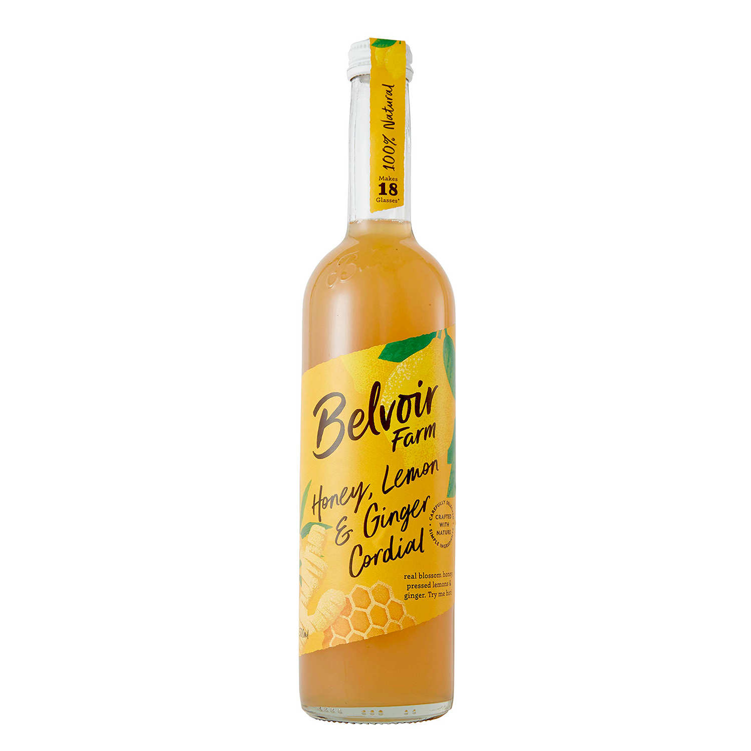 Belvoir Honey, Lemon & Ginger Cordial - Honey, Lemon, Ginger Syrup ...