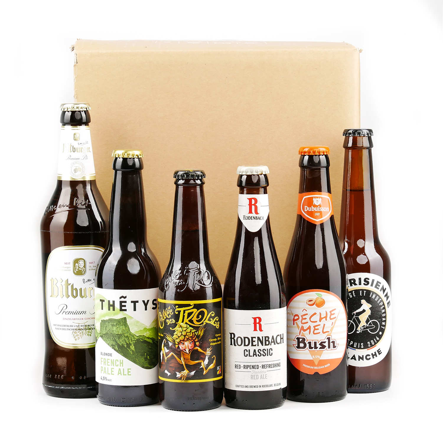 6 beer discovery box - July