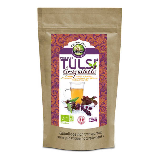 Infusion de Tulsi Mix Bio et Equitable - Ethnoscience - Ecoidées