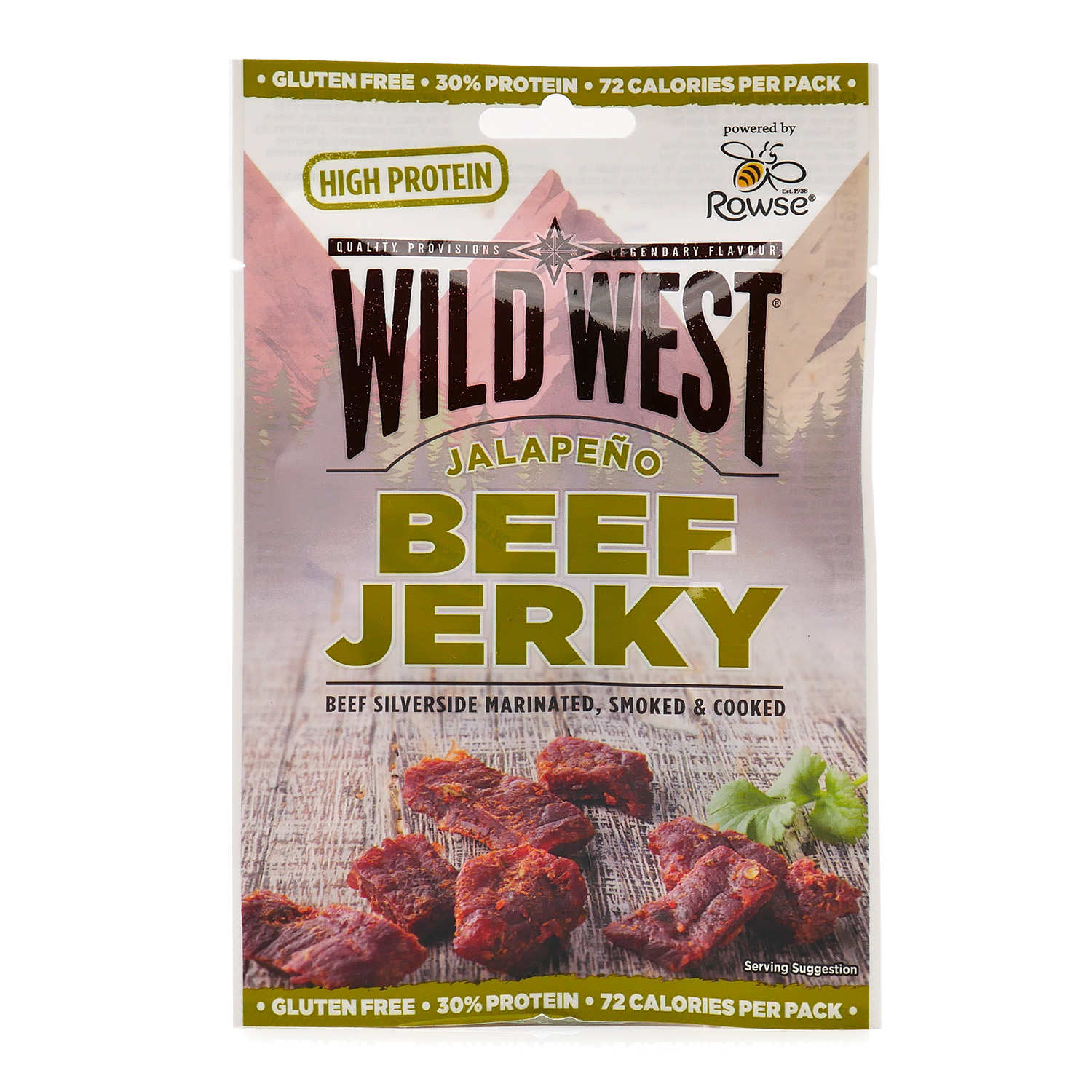 Beef Jerky au piment Jalapeño - Viande de bœuf séchée - Wild West Jerky
