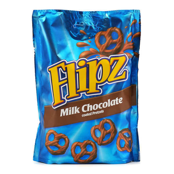 Milk chocolate-covered pretzels - Flipz