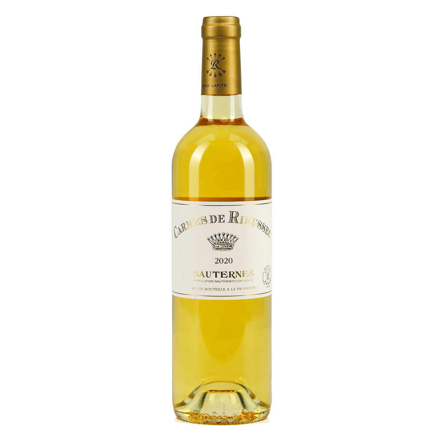 Carmes de Rieussec 2020 - Sauternes white wine from Bordeaux - Château ...