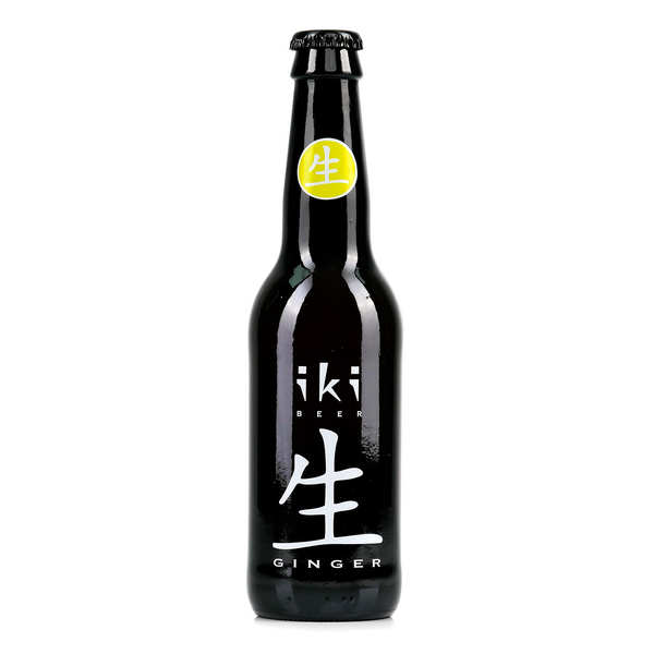 Iki Beer - Organic beer with green tea and ginger 5.5% - Brasserie iKibeer