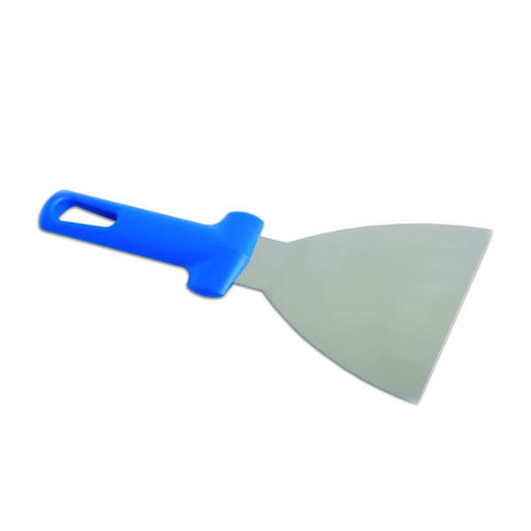 Flexible triangular stainless steel spatula 11.5cm - GI Metal