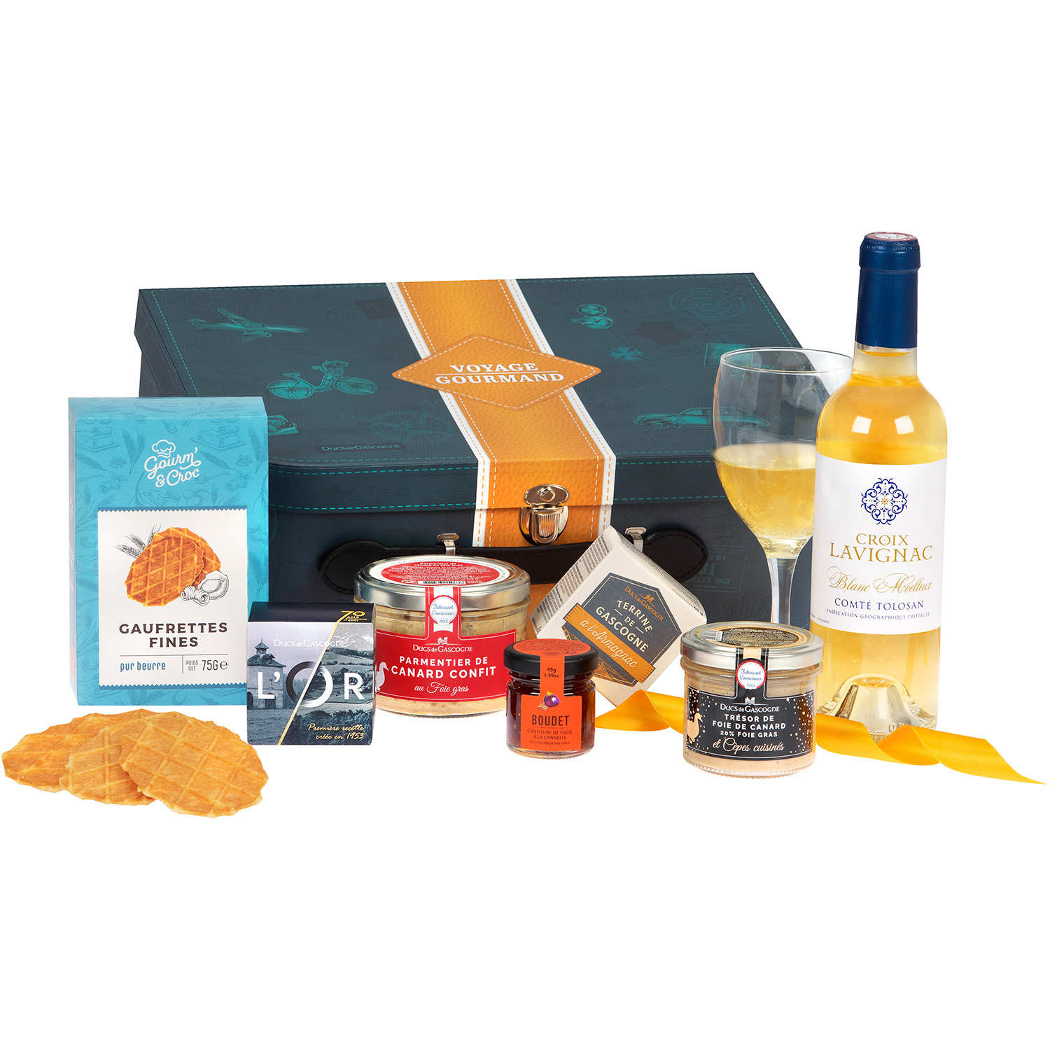Coffret Cadeau Gourmand "Voyage Gourmand" - Ducs de Gascogne - Ducs de ...