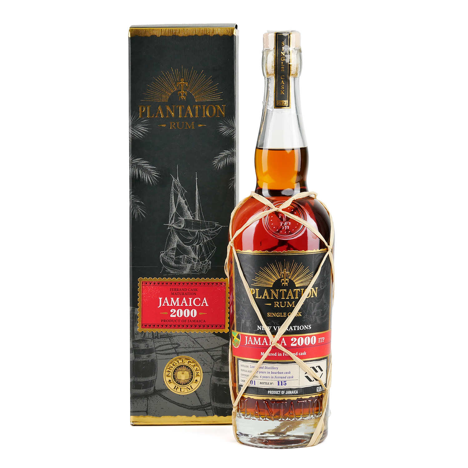 Rhum Plantation 22 ans Jamaica 2000 Long Pond ITP 62% - Planteray Rum