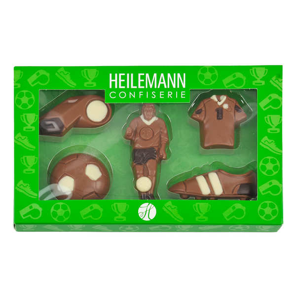 Chocolate football box - Heilemann Confiserie