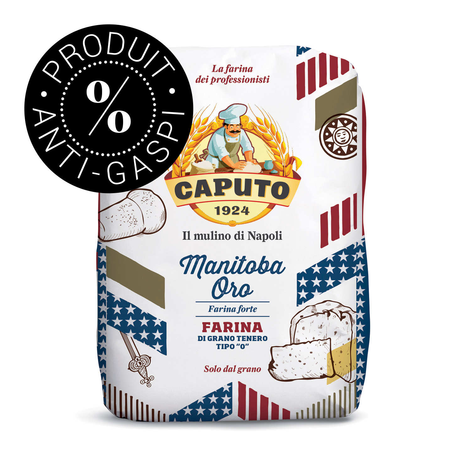 Caputo Manitoba Oro flour type 0 W370/390 - MBD exceeded on 09/02/2023 ...