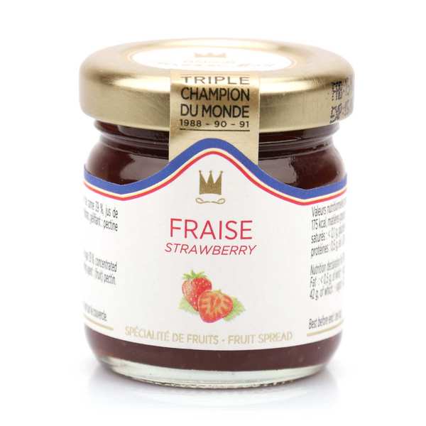 Mini strawberry jam - Francis Miot - Maison Francis Miot
