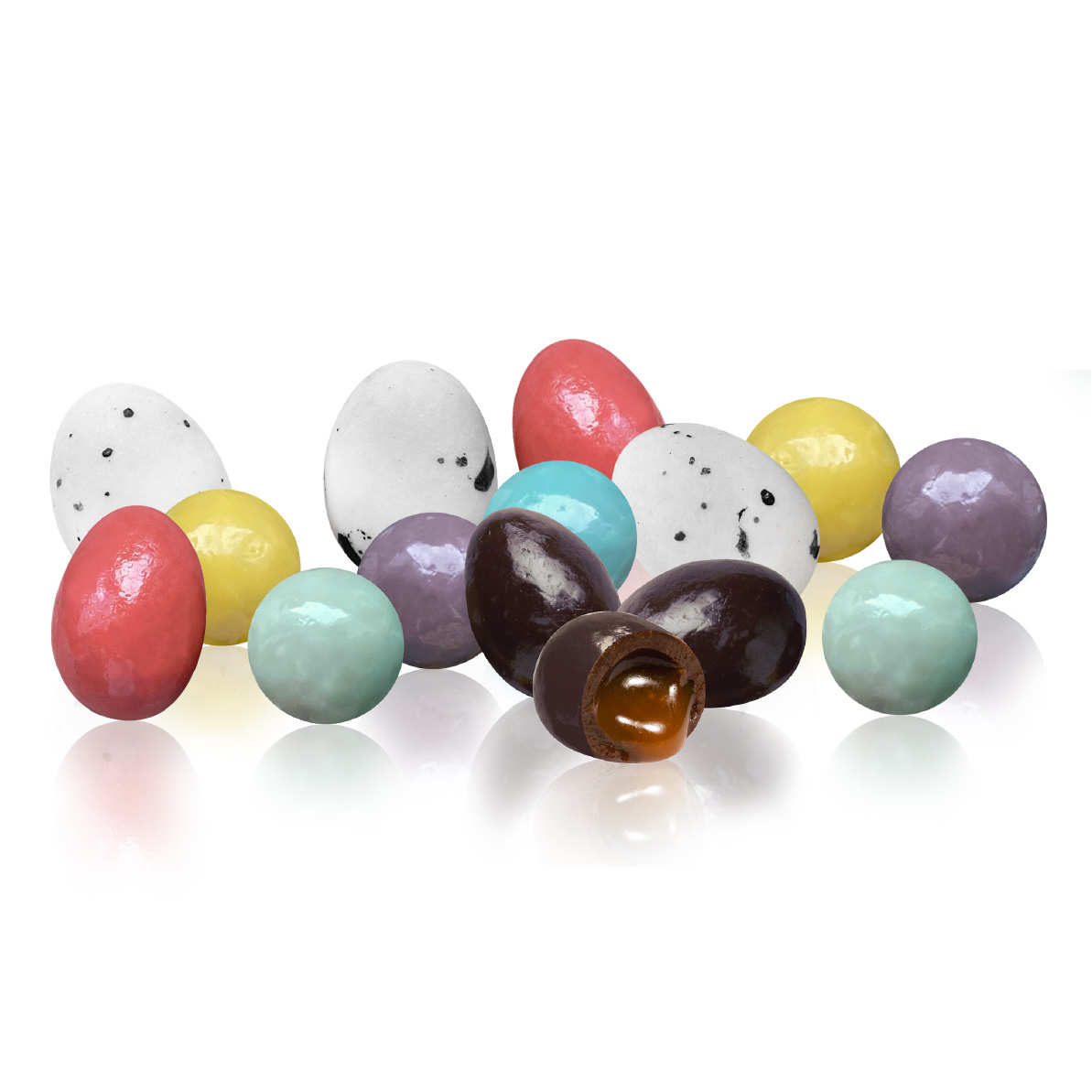 Grignotage de Pâques - Assortiment de billes et d'oeufs gourmands ...