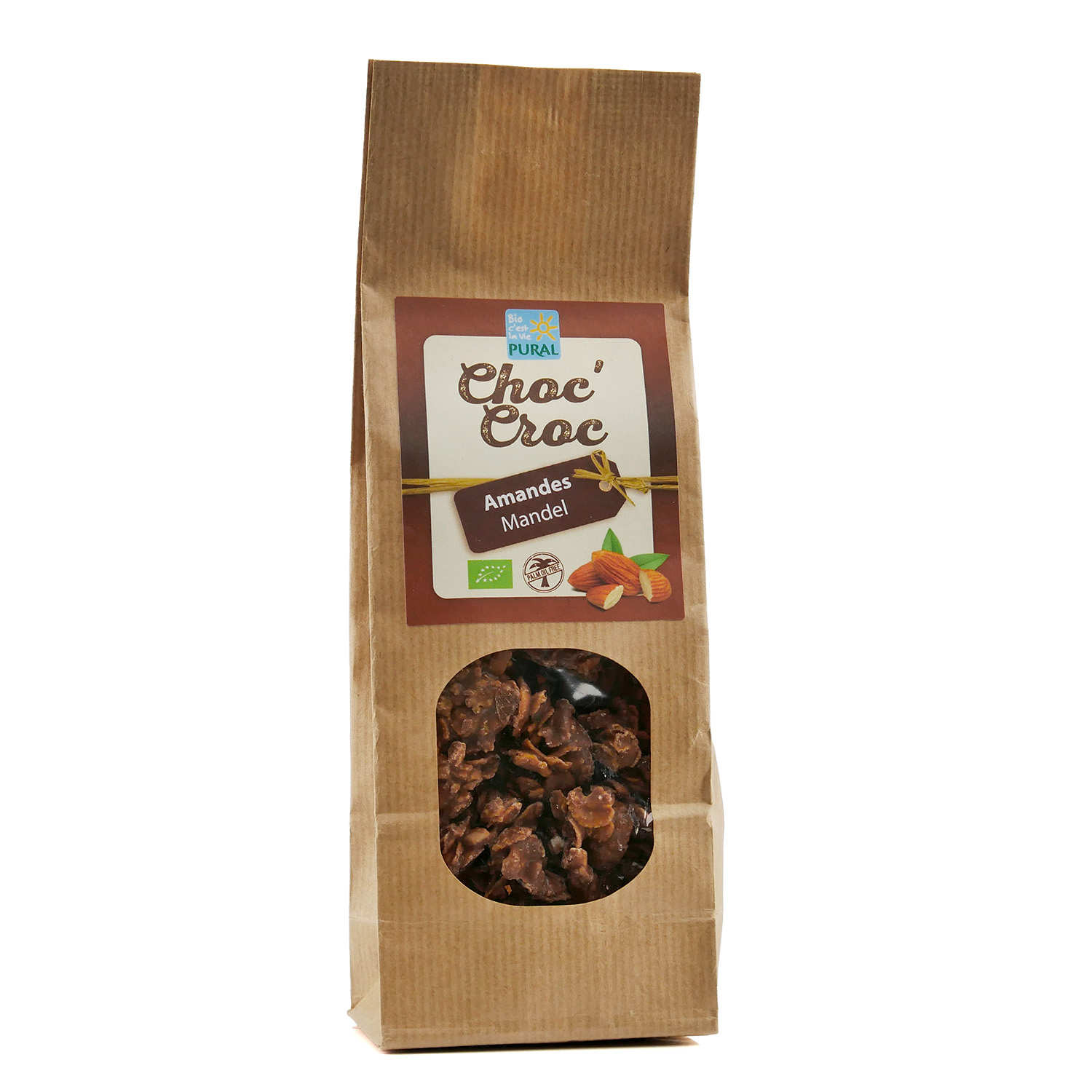 Choc'Croc - Rose des sables organic milk chocolate - Pural