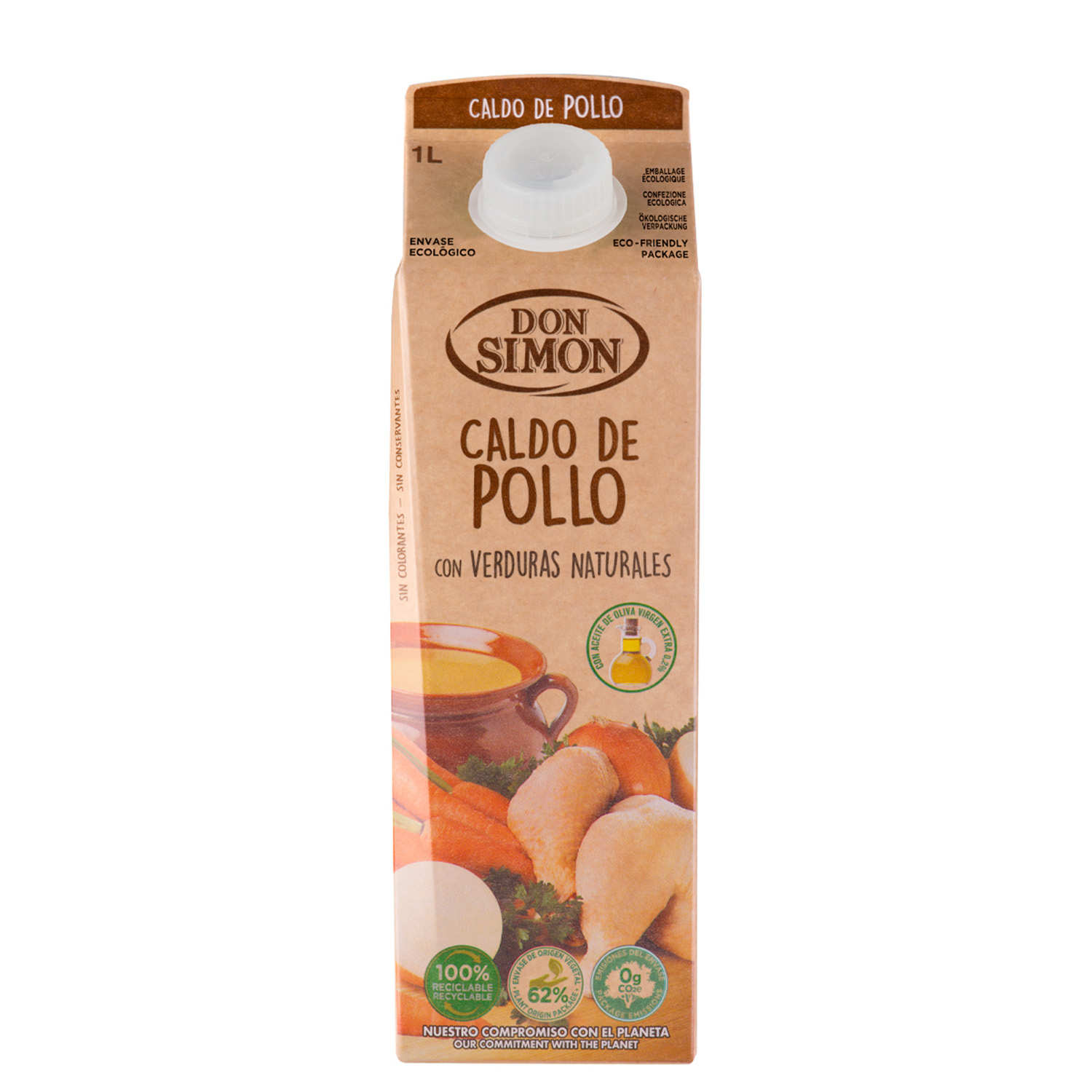 Chicken broth - Ready to use 1L - Don Simon