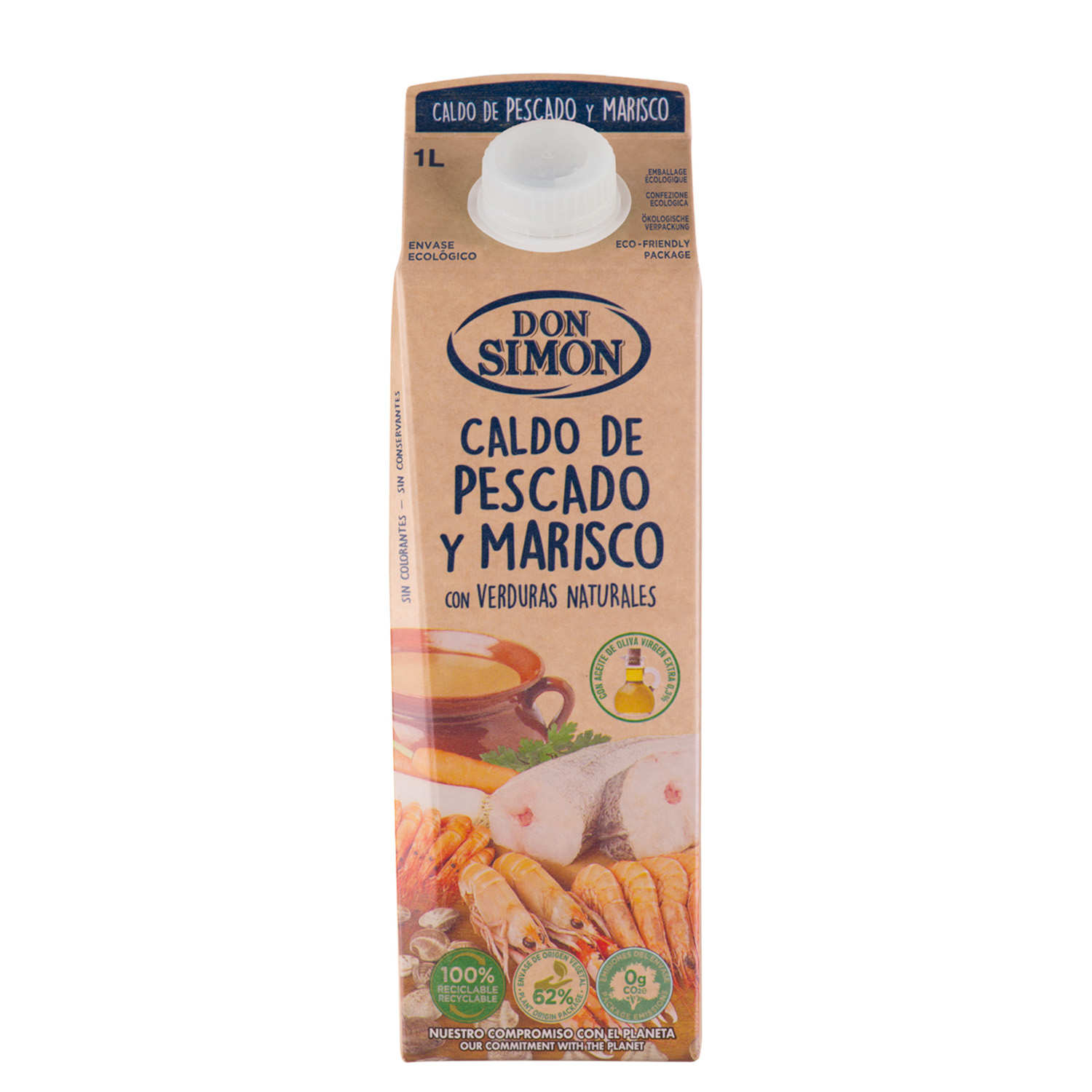 Fish broth - Ready to use 1L - Don Simon