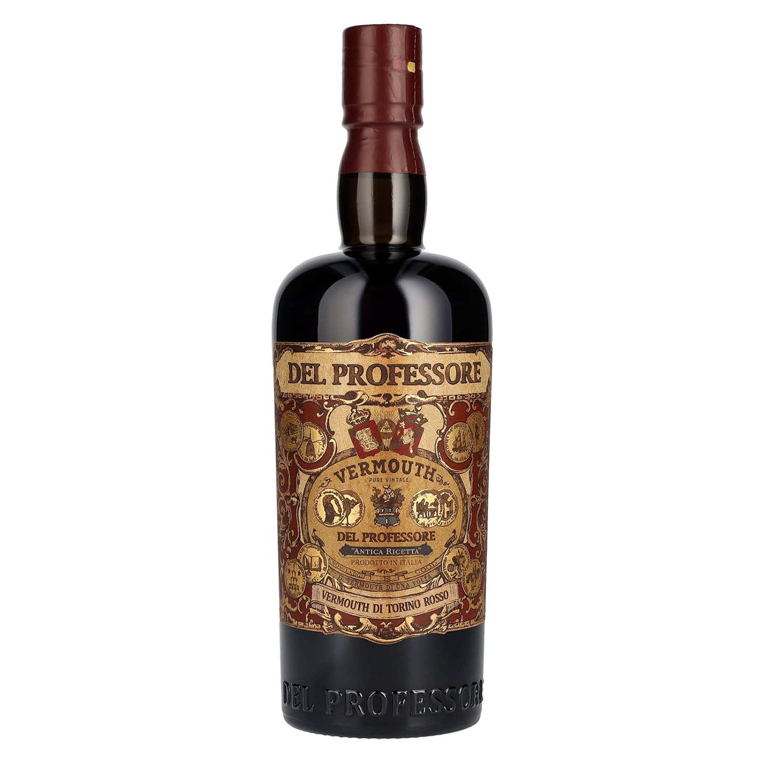 Italian Vermouth Del Professore Rosso 18% - Del Professore