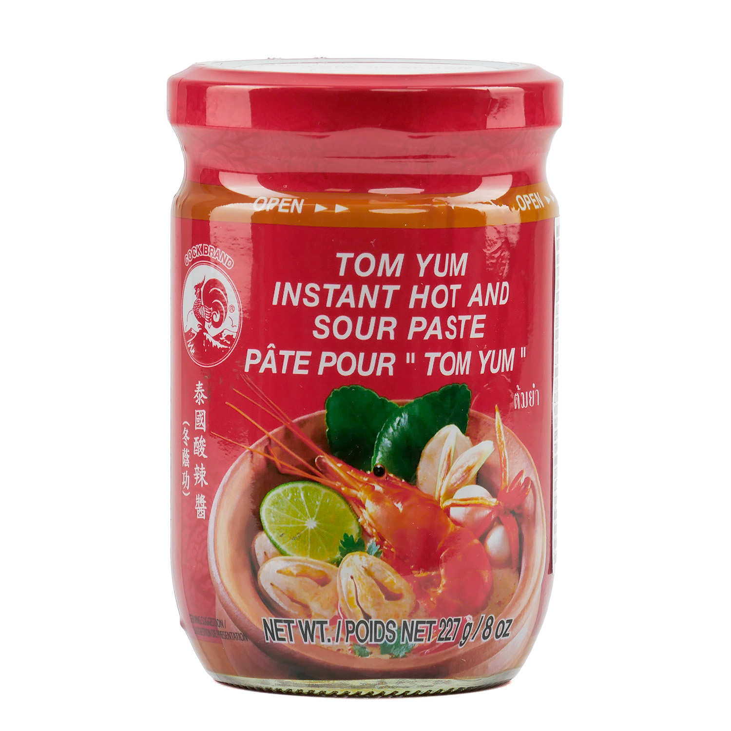 Pâte pour crevettes Tom Yum - Cock Brand