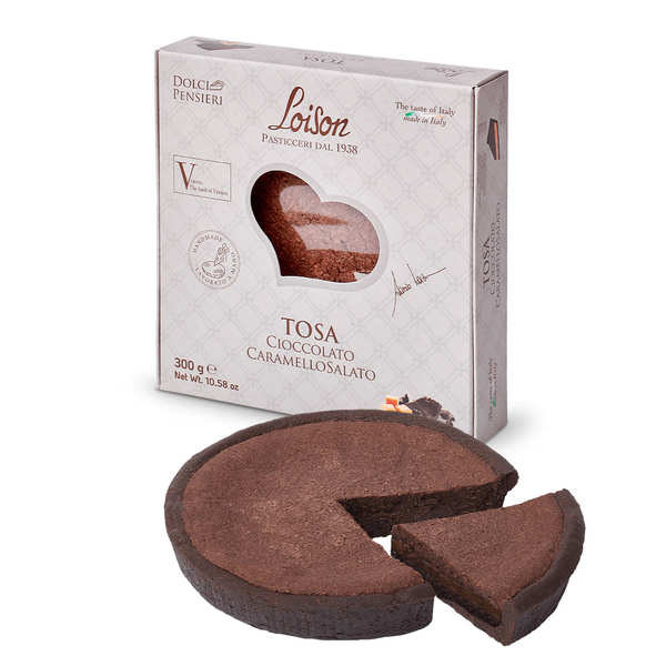 TOSA tart - Chocolate and salted butter caramel - Loison
