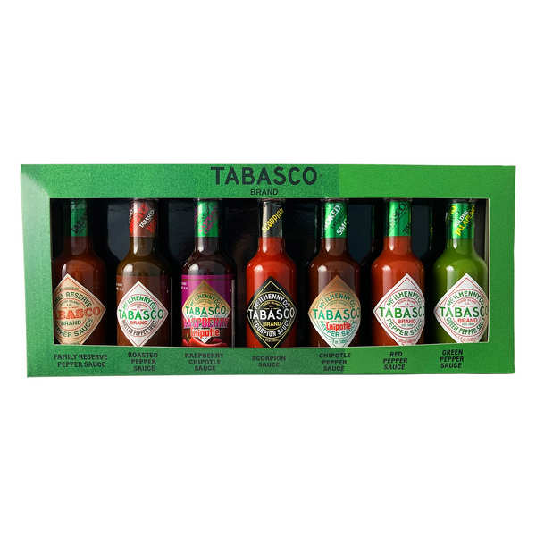 Special Selection Tabasco Gift Set - 7 flavors x 150ml - Mc Ilhenny ...