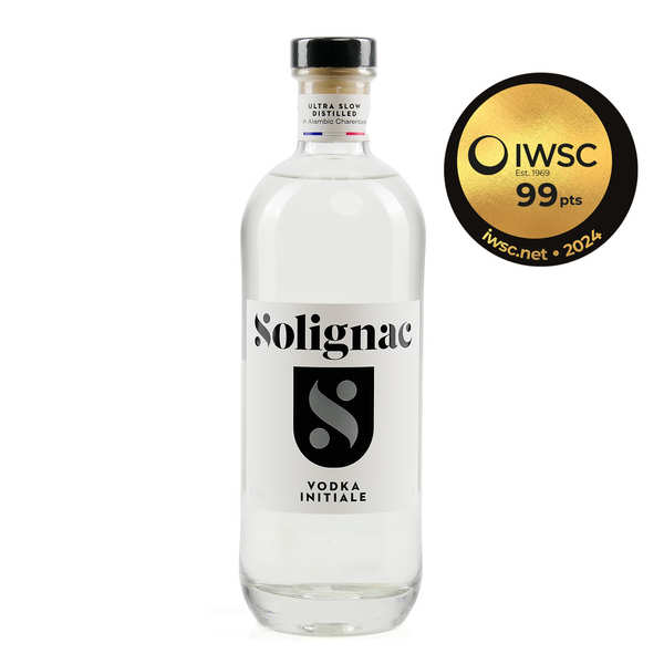 Solignac French Vodka - Initiale 40% - Solignac