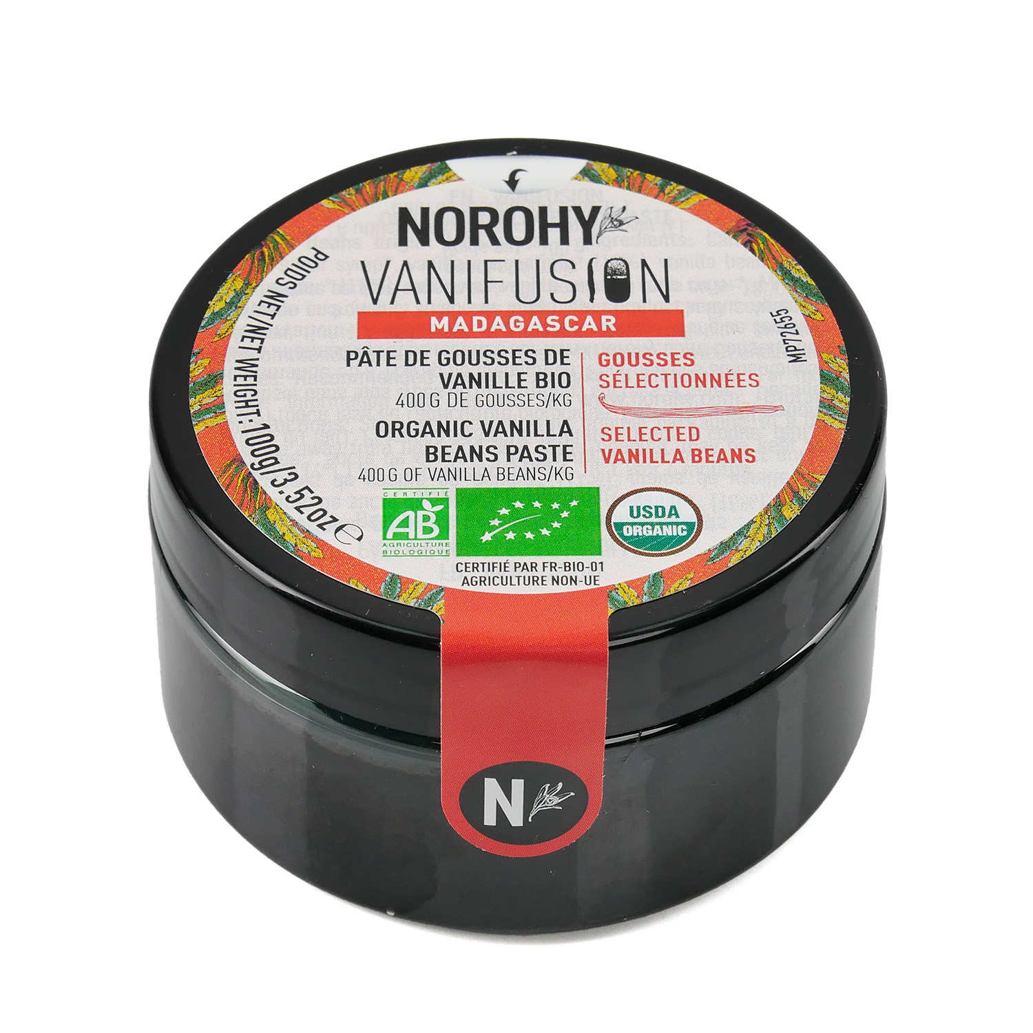 Organic vanilla pod paste - Norohy