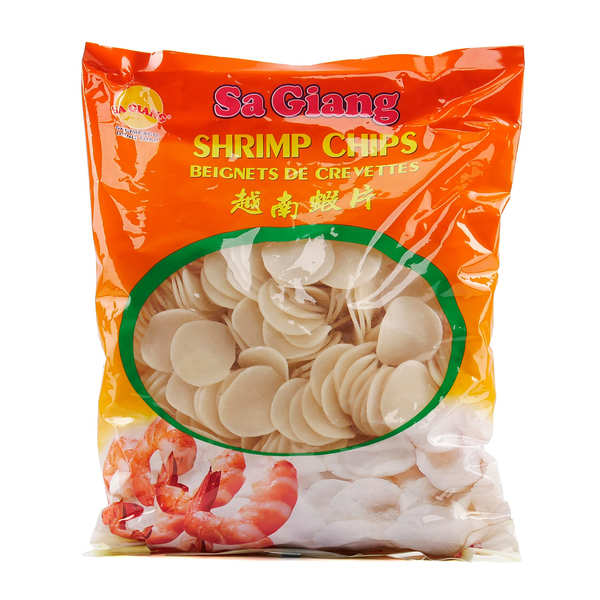 Chips de crevettes à frire - Sa Giang