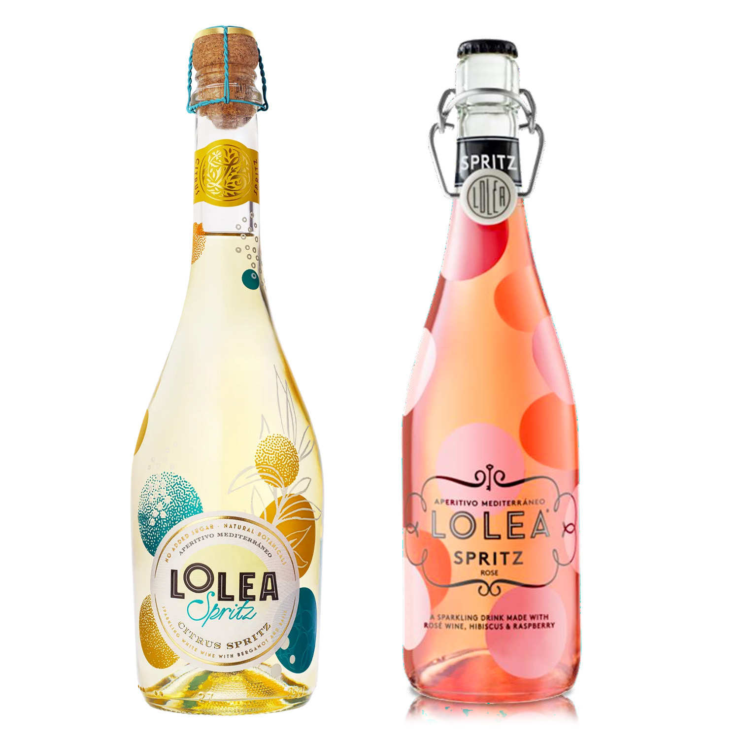 Lot découverte de 2 bouteilles de Spritz Lolea - Lolea