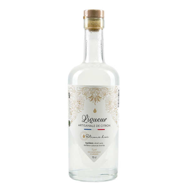 Artisanal lemon liqueur 15% - Les Potions d'Oc