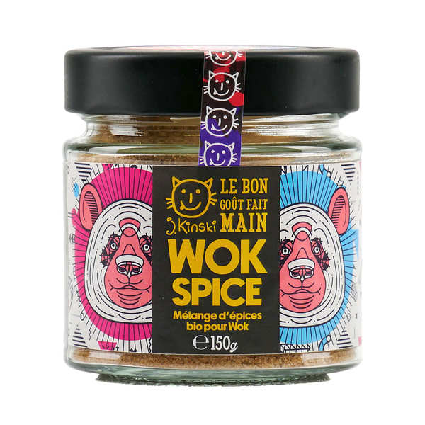 Wok Spice - Mélange d'épices bio pour wok - J.Kinski