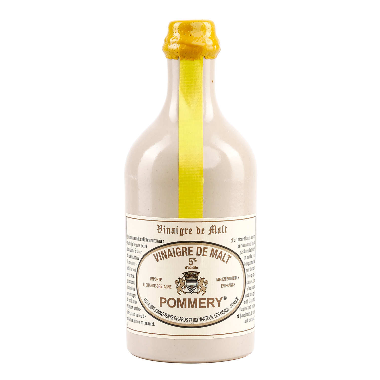 Malt Vinegar 5% - Pommery - Les assaisonnements Briards