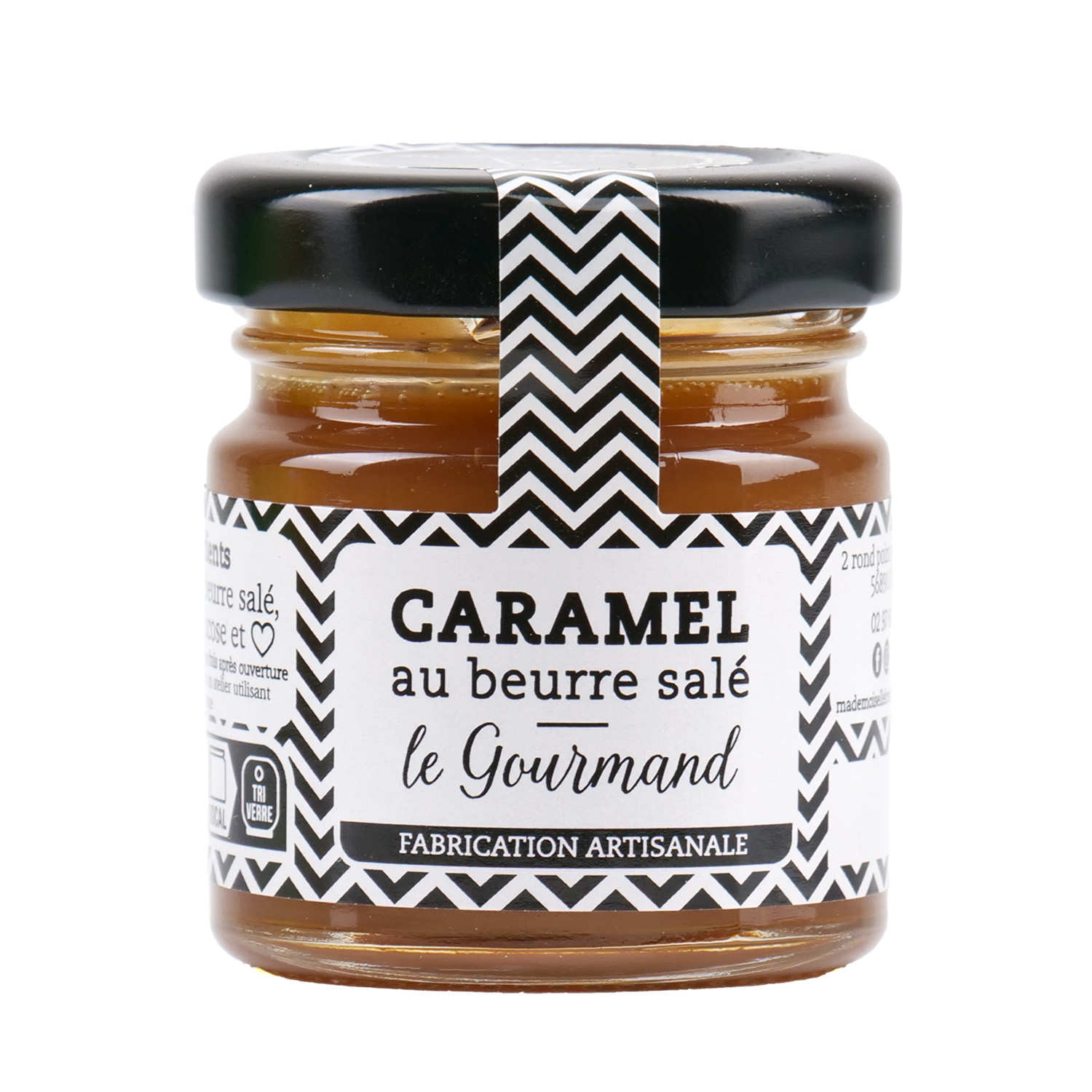 Mini pot de caramel au beurre salé Le Gourmand - Mademoiselle Breizh