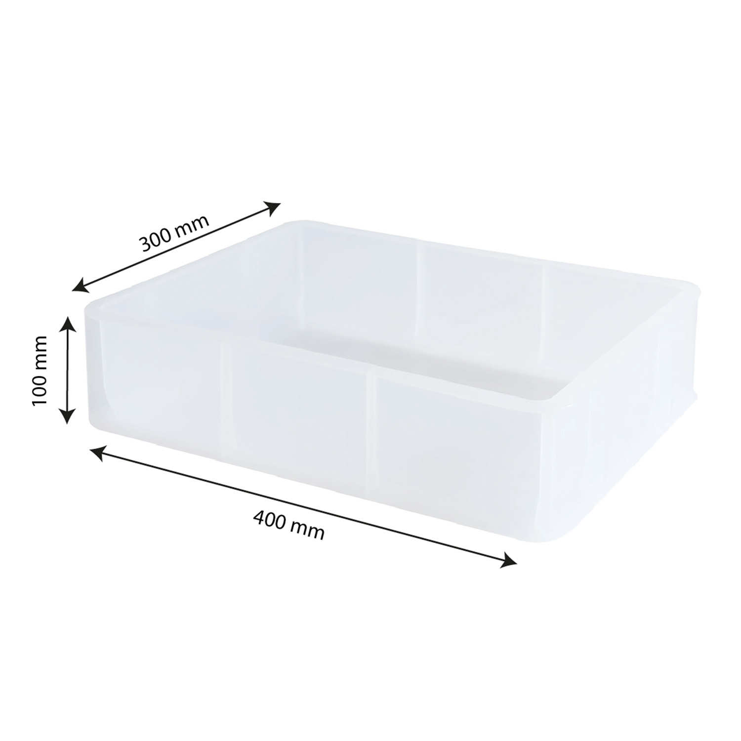 Bac à pâtons Gilac 9L pizza et pain coloris transparent (Demi bac ...