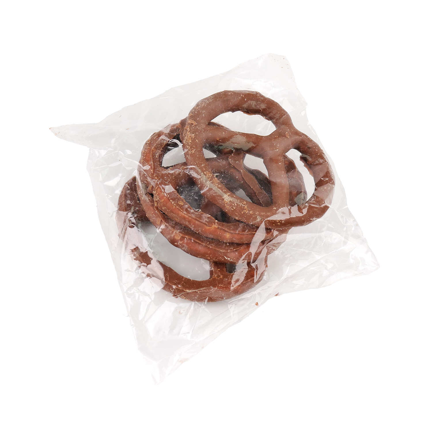 BULK Salted pretzels coated in dark chocolate flowpack x4 ...