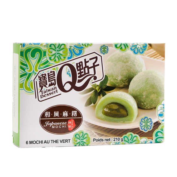 Green tea mochis