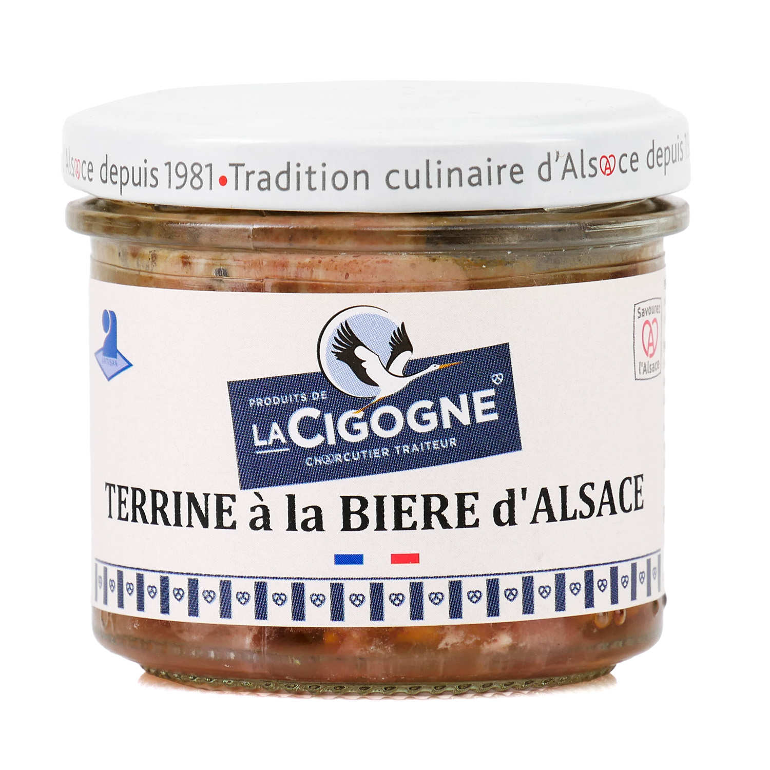 Terrine with Alsace beer - Produits de la Cigogne
