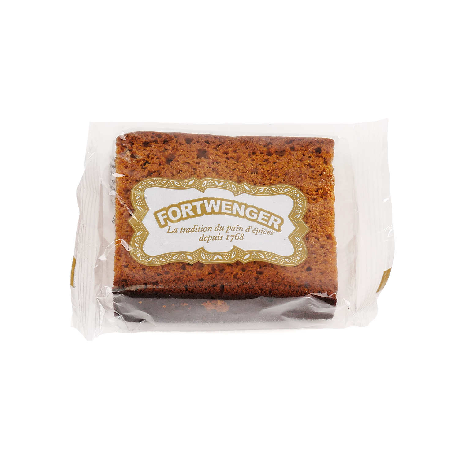 BULK Flowpack pure honey gingerbread slices x2 - Fortwenger