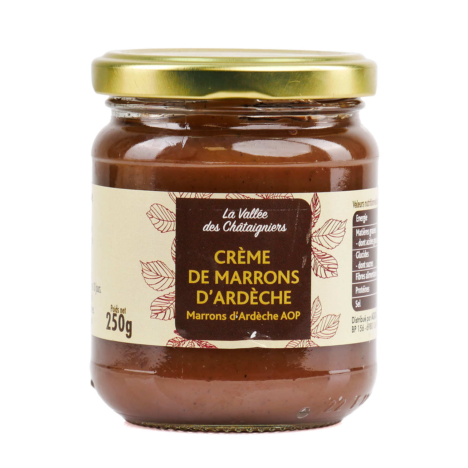 Crème de marrons d'Ardèche - La Vallée des Châtaigniers