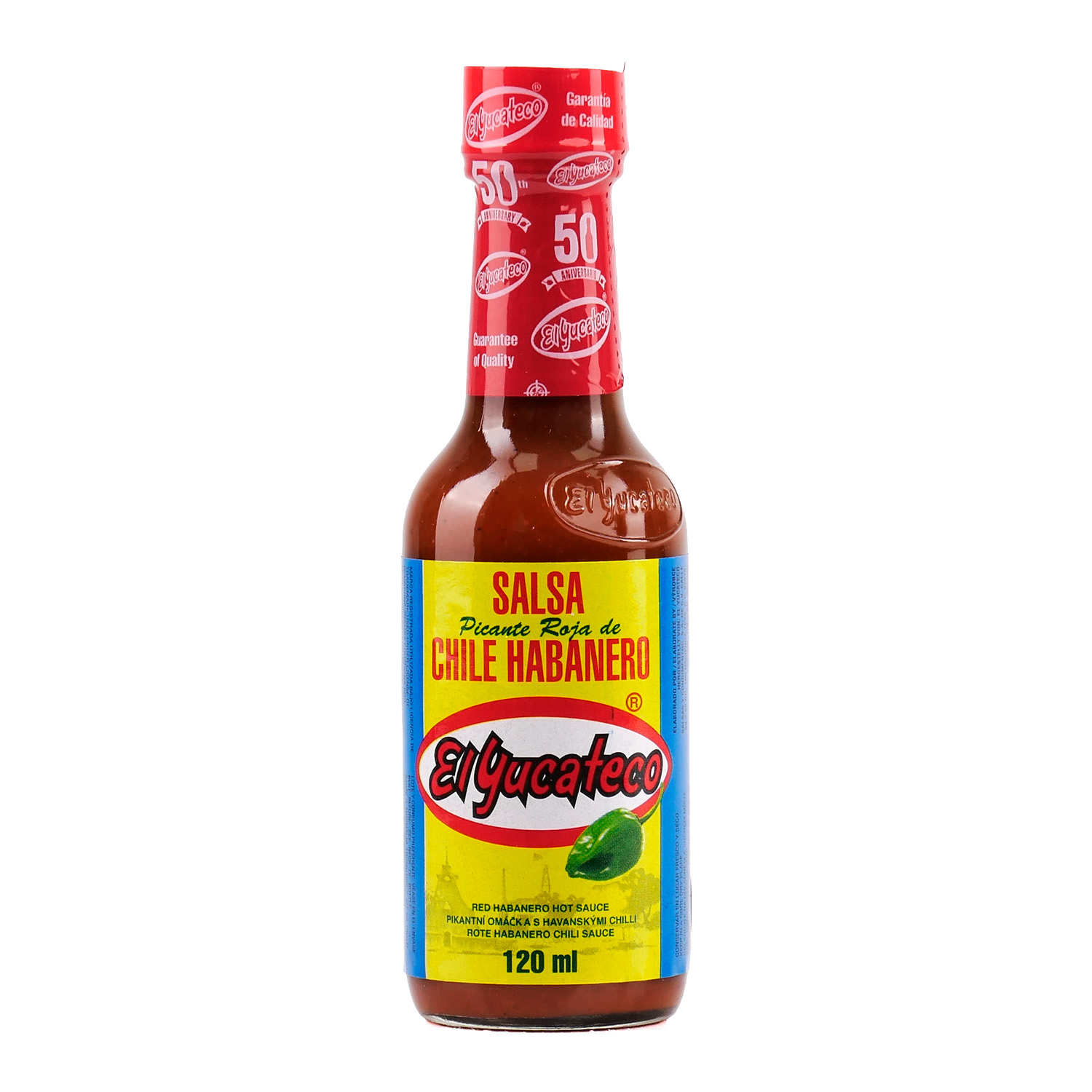 El Yucateco Mexican Hot Sauce - Red Habanero - El Yucateco